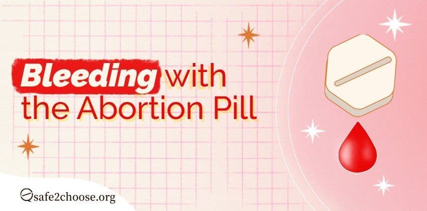 After taking mifepristone when will the bleeding start?