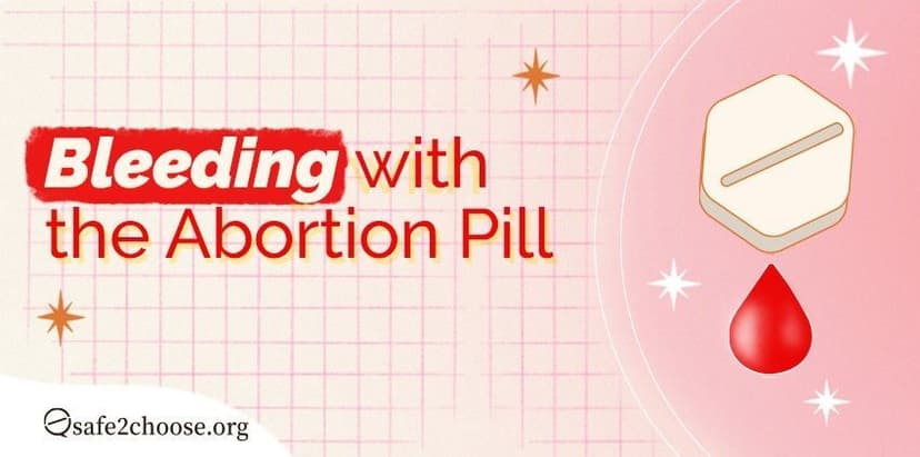 After taking mifepristone when will the bleeding start?